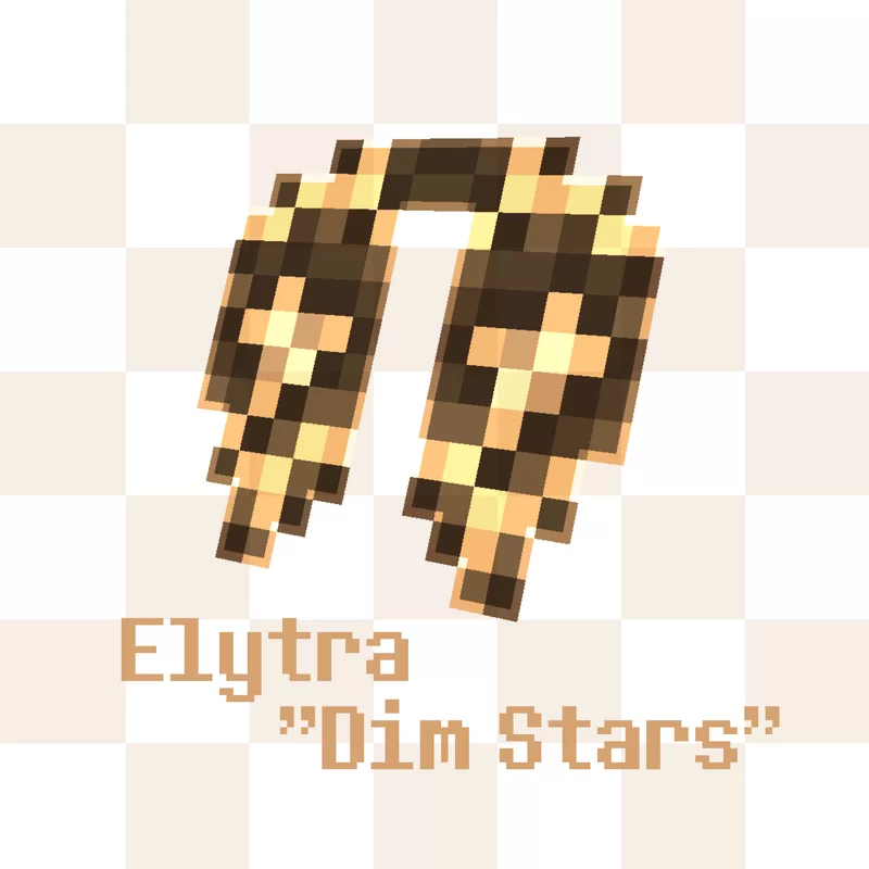 Elytra "Dim Stars" By SlashMC Minecraft Texture Pack