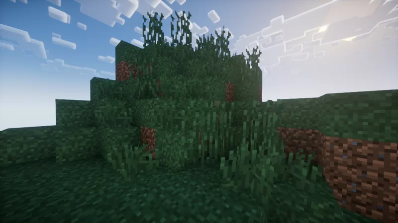 Improved grass Minecraft Texture Pack
