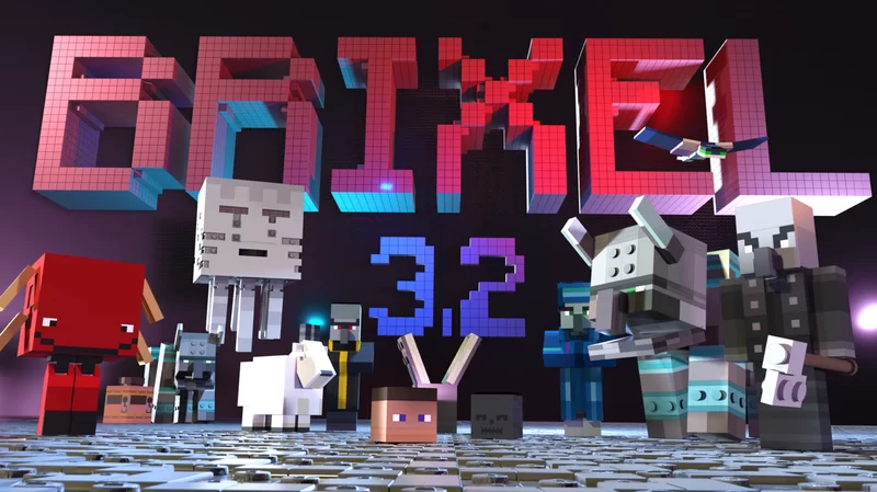 Brixel 3.25 [1.21.1] [64x-512x] Minecraft Texture Pack