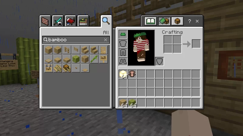 Immersive Bamboo Minecraft Texture Pack