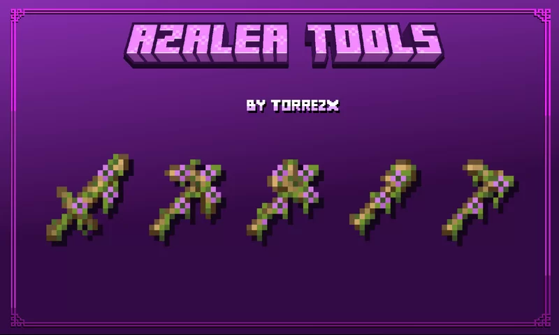Torrezx-Azalea tools Minecraft Texture Pack