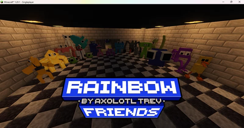 Rainbow Friends Minecraft Java Edition Texture Pack Minecraft Texture Pack