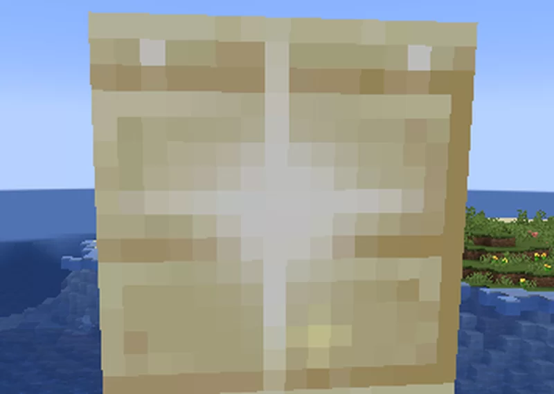 Star Stef and small stars on magnificent sand block Minecraft Texture Pack
