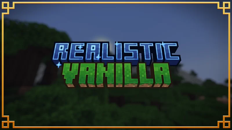 Realistic Vanilla (Java) Minecraft Texture Pack