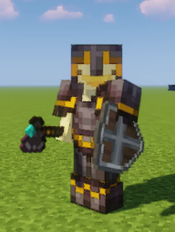 Flakes' Better Shield (Medieval) Minecraft Texture Pack