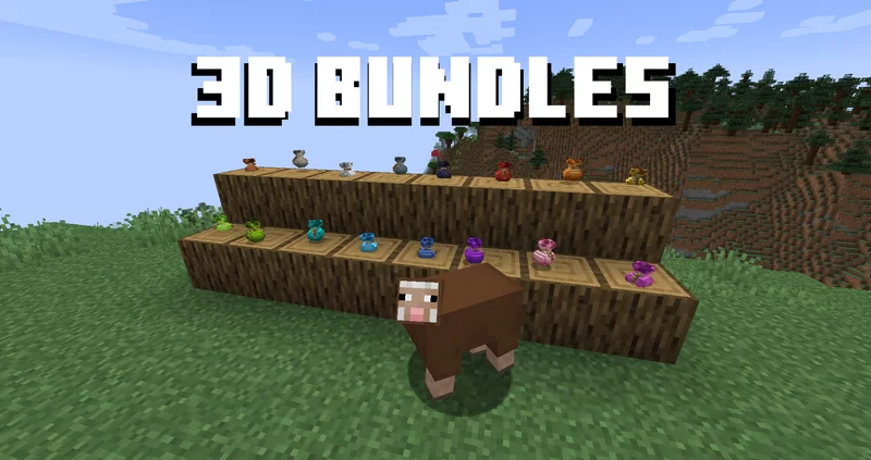 Better 3D Bundles Minecraft Texture Pack