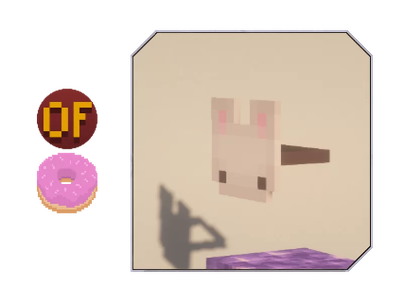 Bunny Mask Minecraft Texture Pack