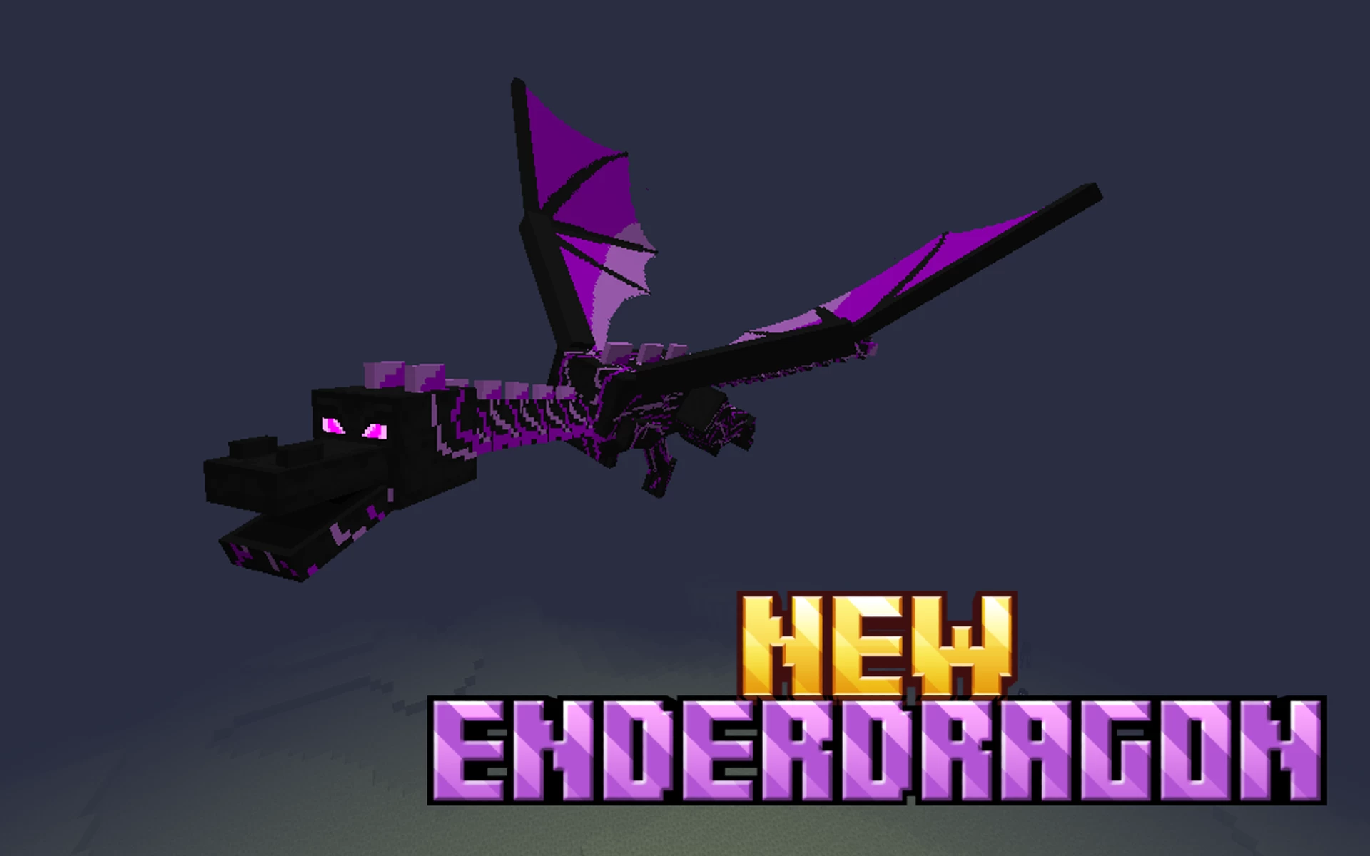 Minecraft Ender Dragon Al Final