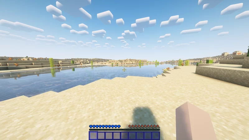 Blued Clean 1.21-1.21.10 UI Texturepack Minecraft Texture Pack