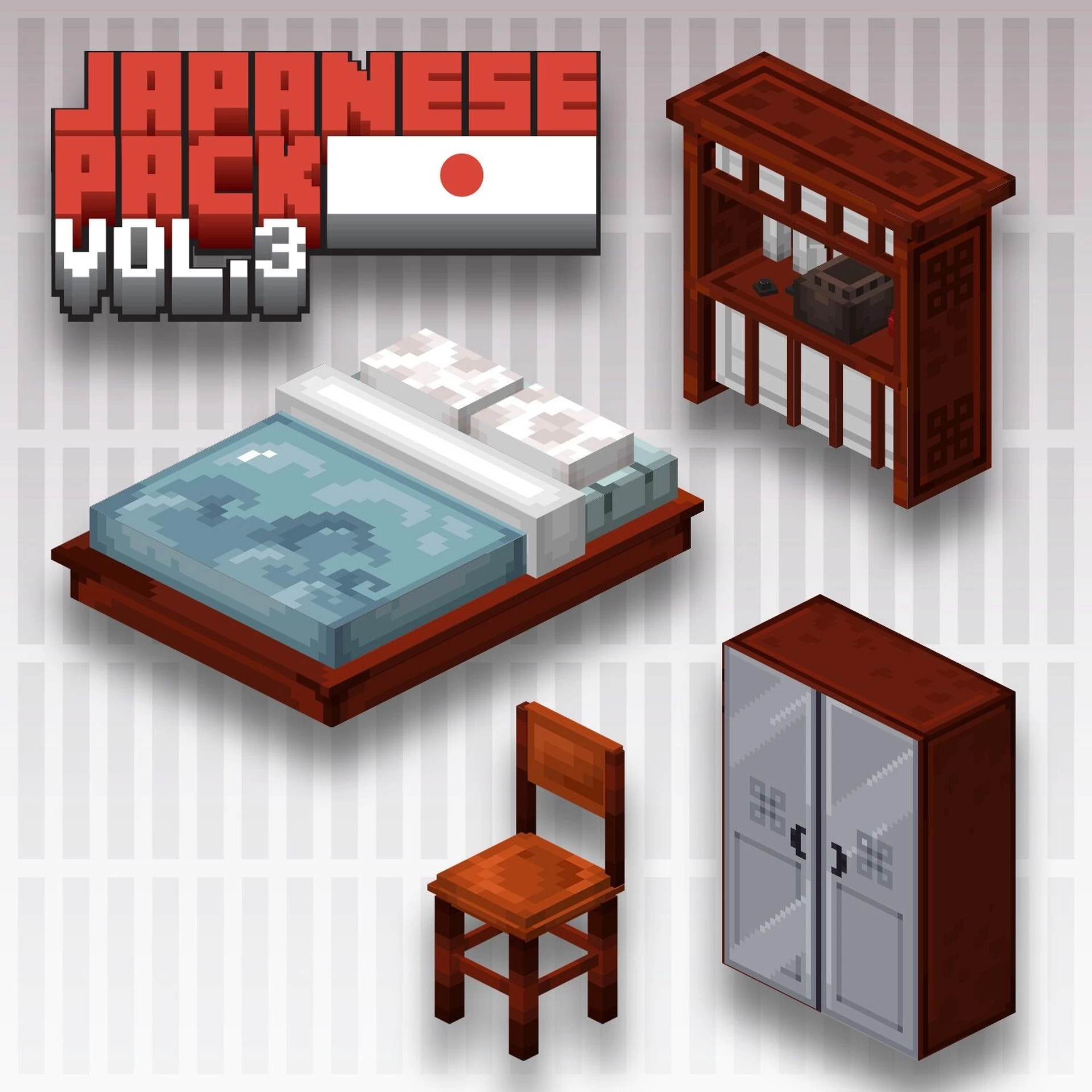 Minecraft Japanese Style Furniture Japanese Furniture Pack Volume 1