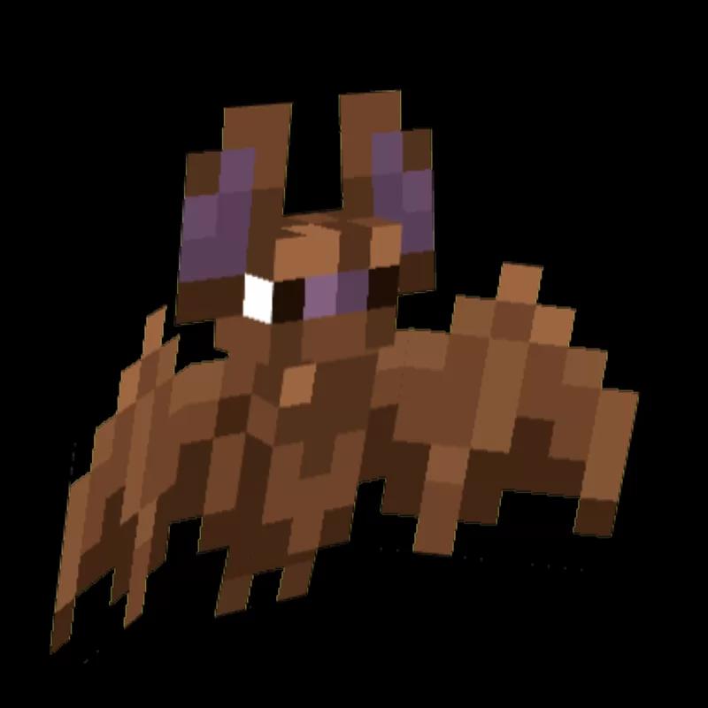 Brown bat’s (: Minecraft Texture Pack