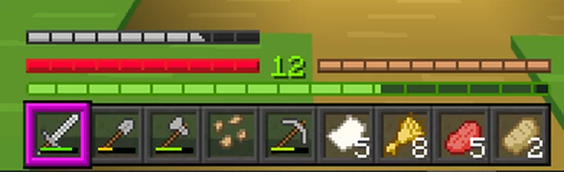 BarUI (Gui Icons) Minecraft Texture Pack