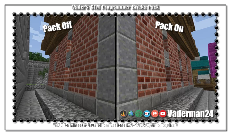 (1.7.2 — 1.20.6+) Vader's CTM Programmer Bricks Pack 'V1.0.0 ...