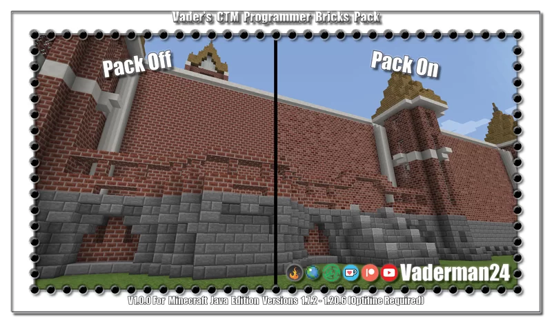 (1.7.2 — 1.20.6+) Vader's CTM Programmer Bricks Pack 'V1.0.0 ...