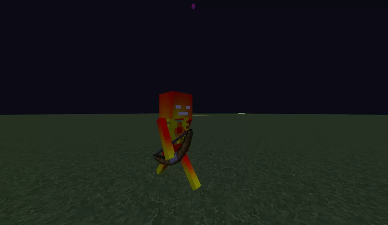 Lava Skeleton | Made by MantelGaming | All Version Supported | 1.16 to ...