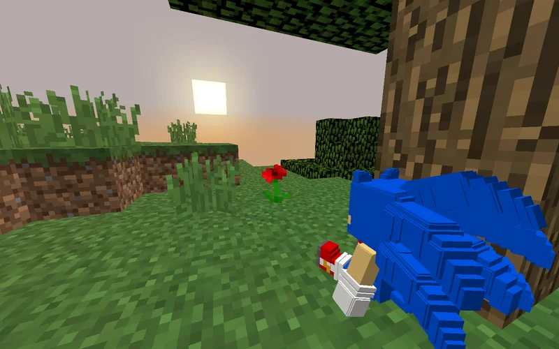 Sonic Plushie *REMAKE* {optifine requires} Minecraft Texture Pack
