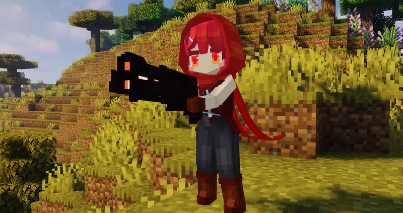 Yes Steve Model mod (YSM) | Red Minecraft Texture Pack