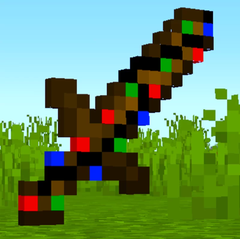 Christmas Sword Minecraft Texture Pack