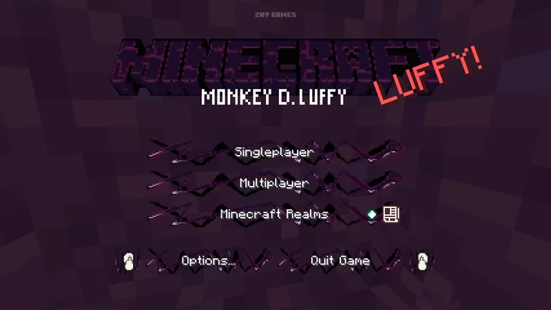 LUFFY [JAVA] 🏴‍☠️ Minecraft Texture Pack