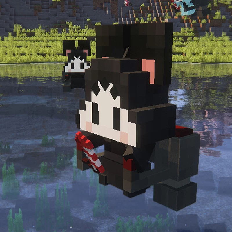 Chattini with jetpacks as Allay models! Minecraft Texture Pack