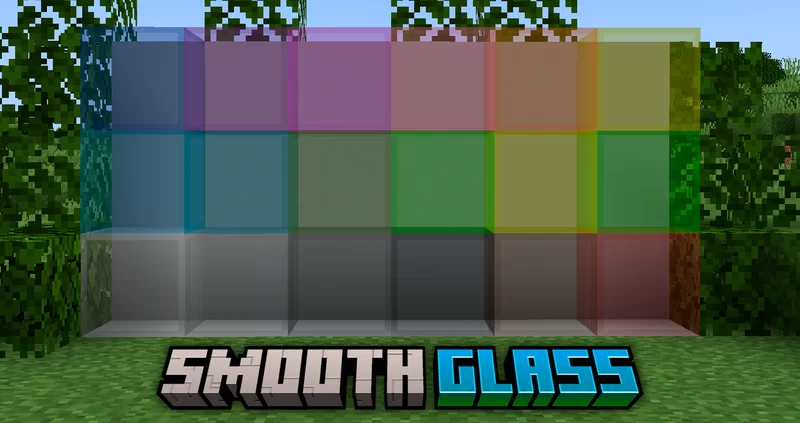 Smooth Glass Minecraft Texture Pack