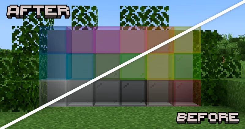 Smooth Glass Minecraft Texture Pack