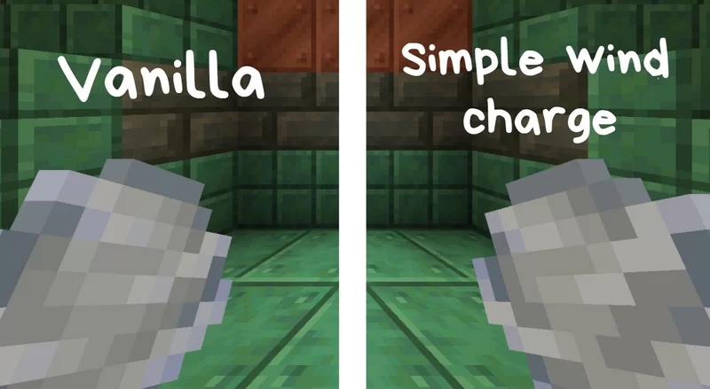 Simple wind charge Minecraft Texture Pack