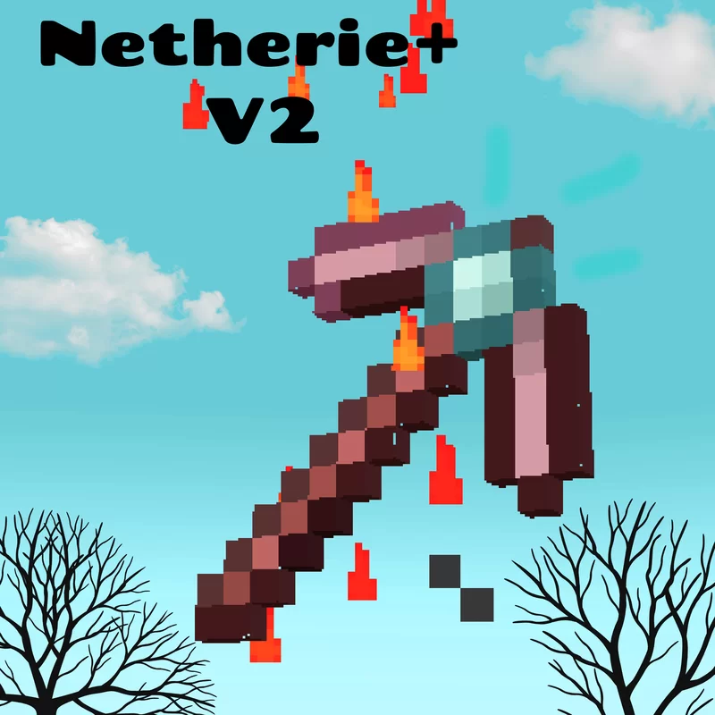 Netherite+ V2 Minecraft Texture Pack