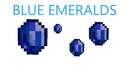 Blue Emeralds Minecraft Texture Pack