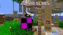 Code Glitched Petrified Oak Slab (Alpha Slabs) Minecraft Texture Pack
