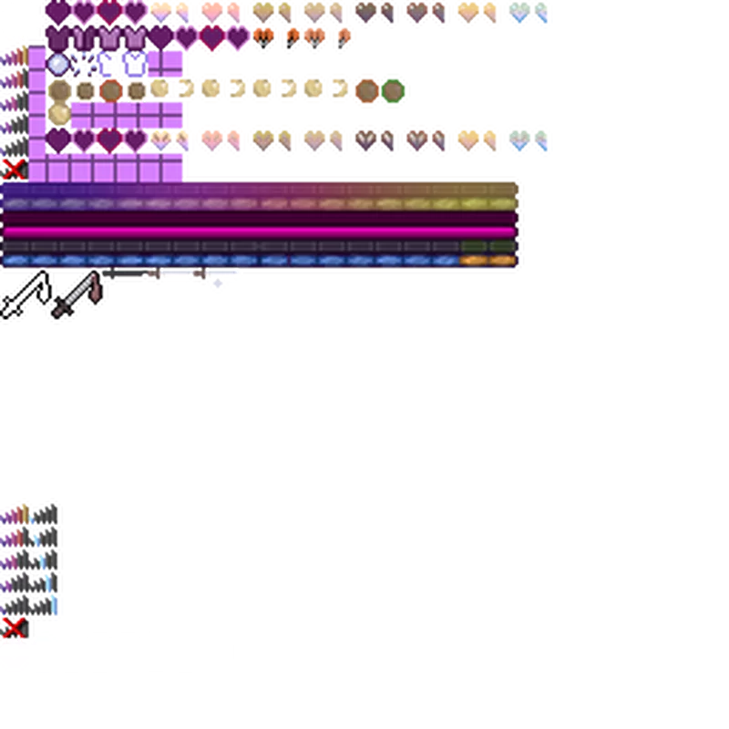 (UPDATED) Sunset Hotbar! Minecraft Texture Pack