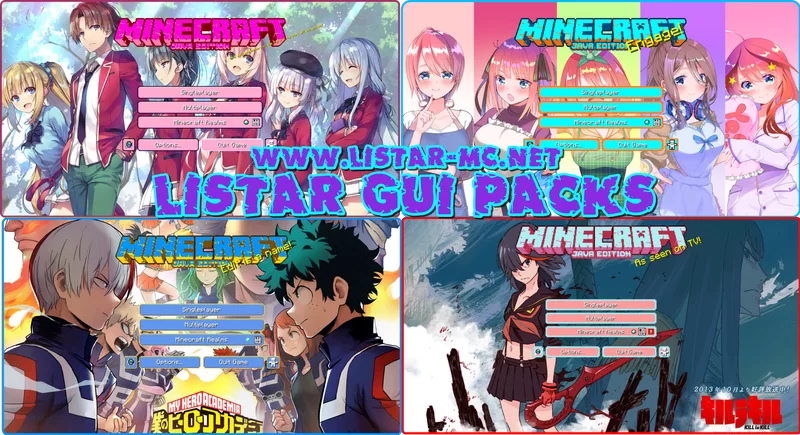 Blue Lock Custom GUI Pack Minecraft Texture Pack