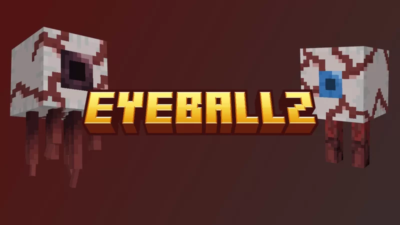 Eyeballz - Based off a Cyclops (Ghast + Strider) Minecraft Texture Pack