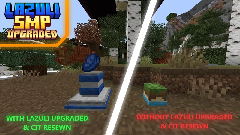 [Old] Lazuli SMP: Upgraded Minecraft Texture Pack