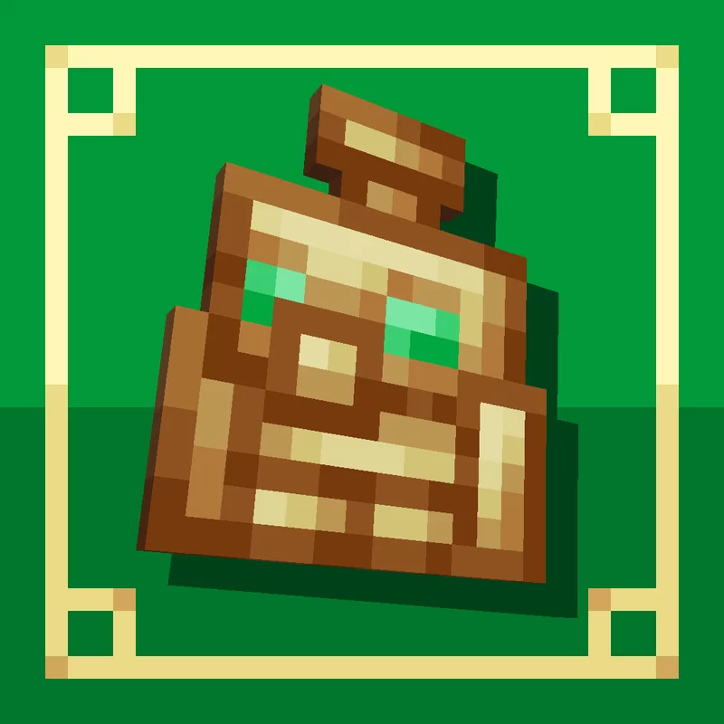 Copper golem totem Minecraft Texture Pack