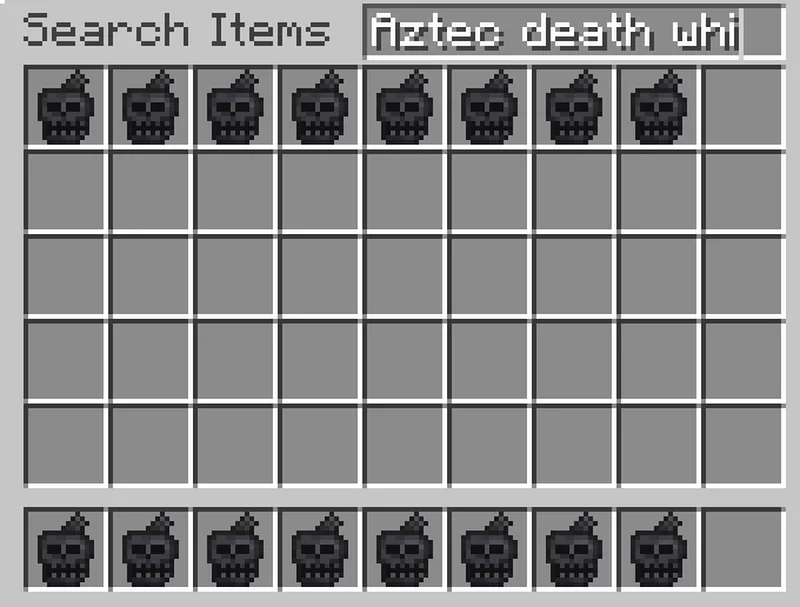 Aztec Death Whistle Minecraft Texture Pack