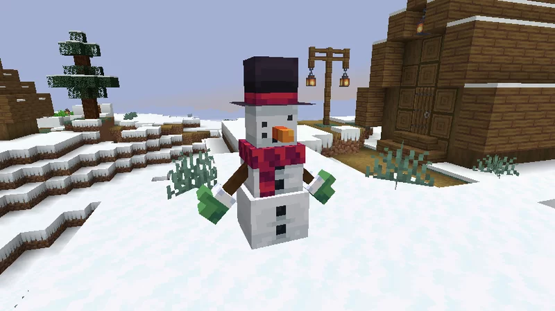 remodeled snowman Minecraft Texture Pack