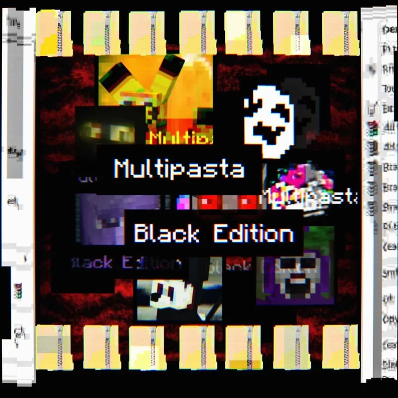 Multipasta: Black Edition Minecraft Texture Pack