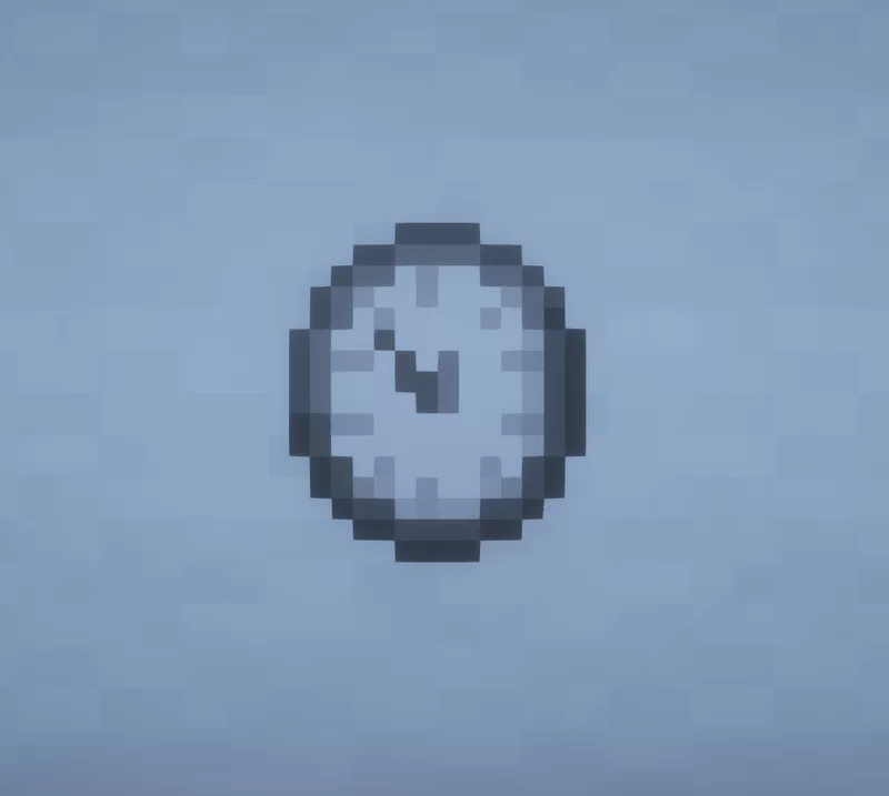 Analogue clock Minecraft Texture Pack