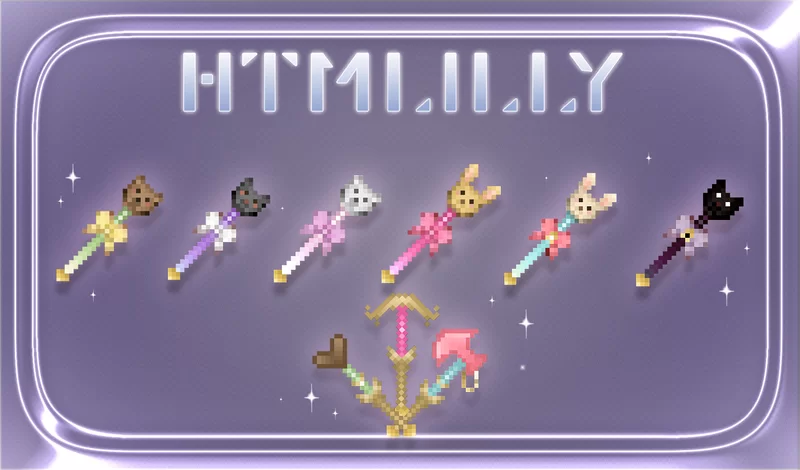 Htmlilly's cute critter wands! 32x32 Minecraft Texture Pack