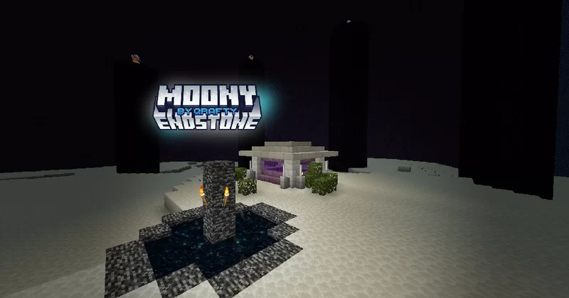 qrafty's Moony Endstone Minecraft Texture Pack
