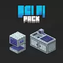 Sci-Fi Kitchen Animated Decoration Minecraft Texture Pack