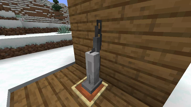 Brush to Vaccum Cleaner Minecraft Texture Pack