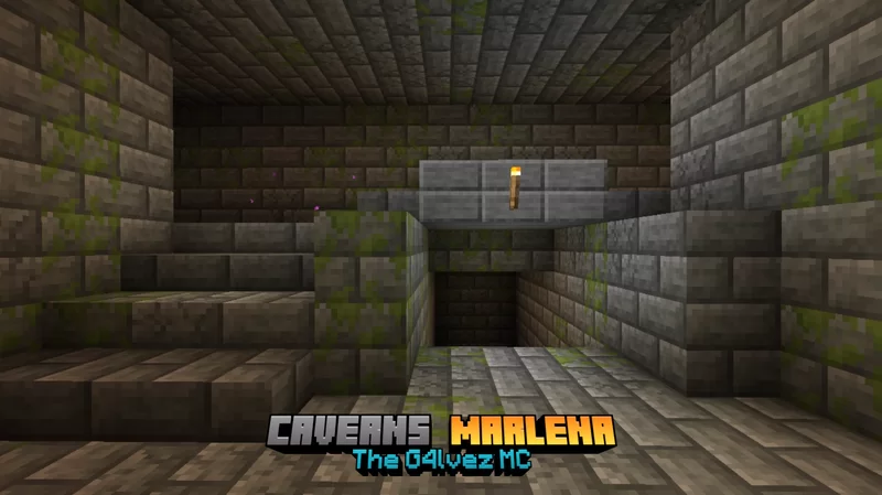 CAVERNS [MARLENA] V1 Minecraft Texture Pack