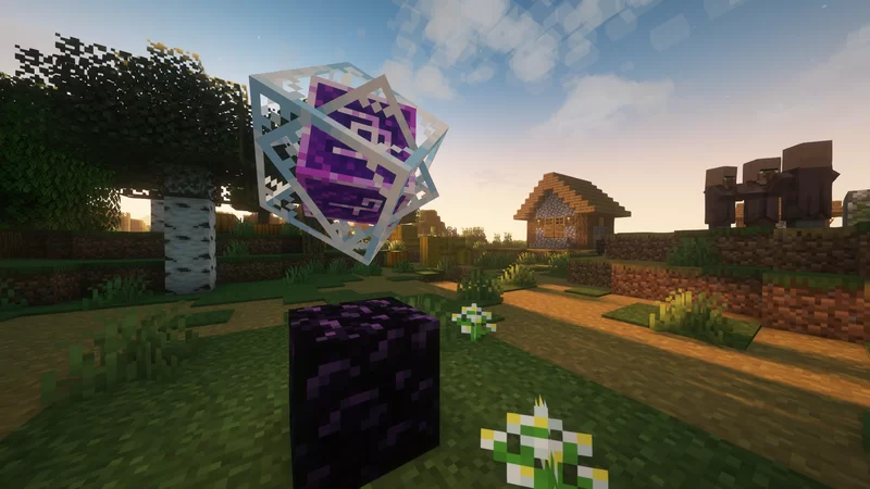 Shiny End Crystals Minecraft Texture Pack