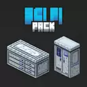 Sci-Fi Bedroom Animated Decoration Minecraft Texture Pack