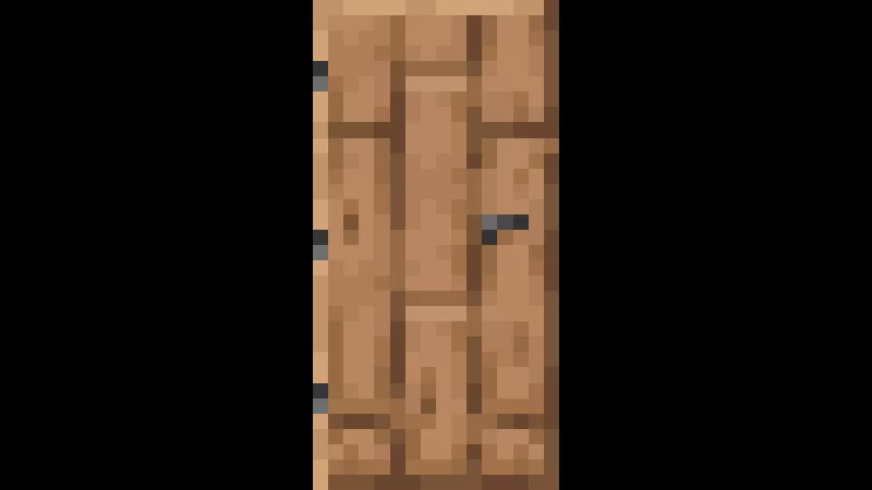 Solid Jungle Door Minecraft Texture Pack