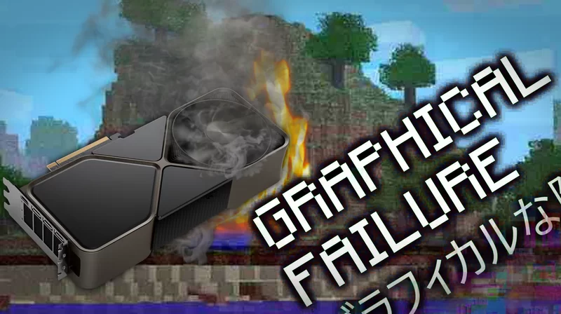 GRAPHICAL FAILURE グラフィカルな障害 Minecraft Texture Pack