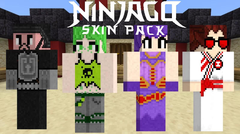 LEGO Ninjago Elemental Masters Skin Pack Tournament of Elements season ...