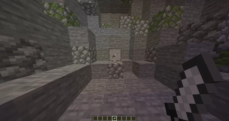 Assassin's knife as Mace Minecraft Texture Pack